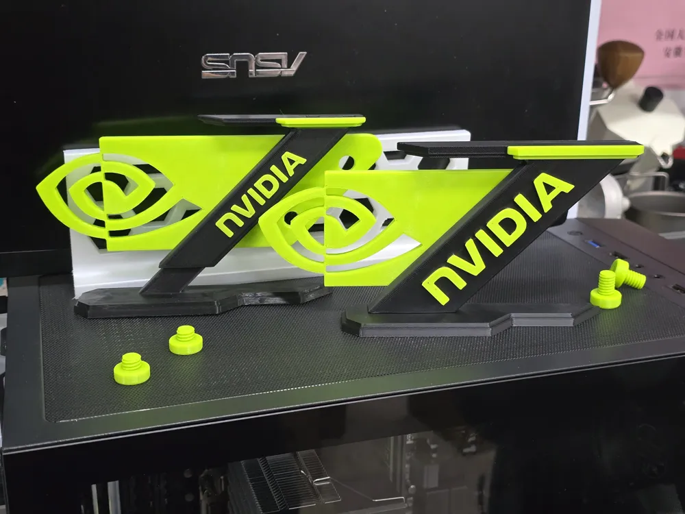 Z-shaped NVIDIA graphics card stand - Free 3D Print Model - MakerWorld