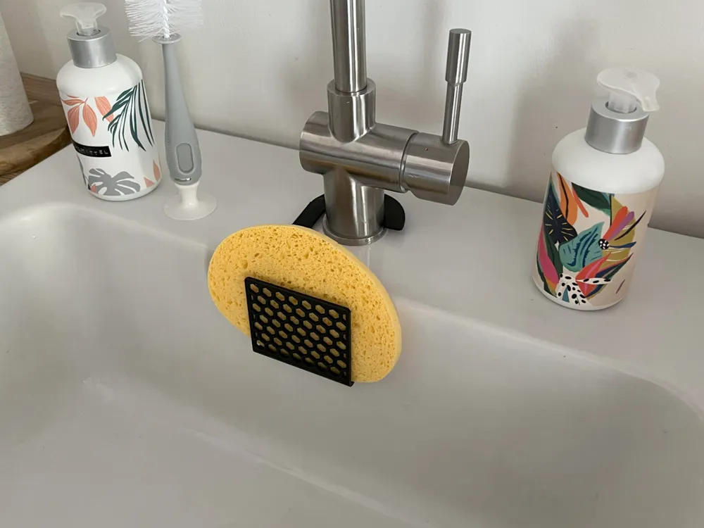 Modern Sponge Holder "honeycomb" by Sir_Stigma MakerWorld: Download ...