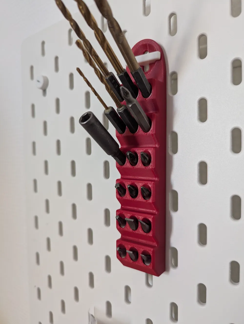 Skadis Bit Holder T-Clip by BingoDS MakerWorld: Download Free 3D Models