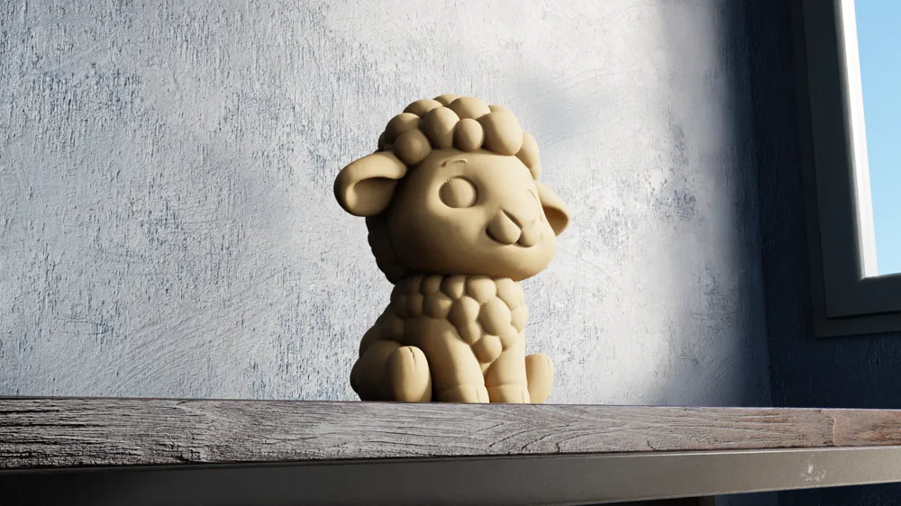 Chibi Sheep by Marjers MakerWorld: Download Free 3D Models