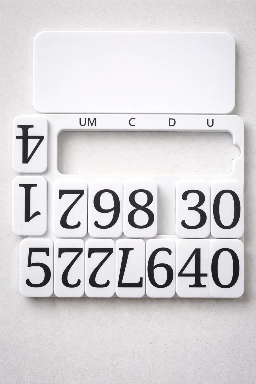 PLACE VALUE MATH - Free 3D Print Model - MakerWorld