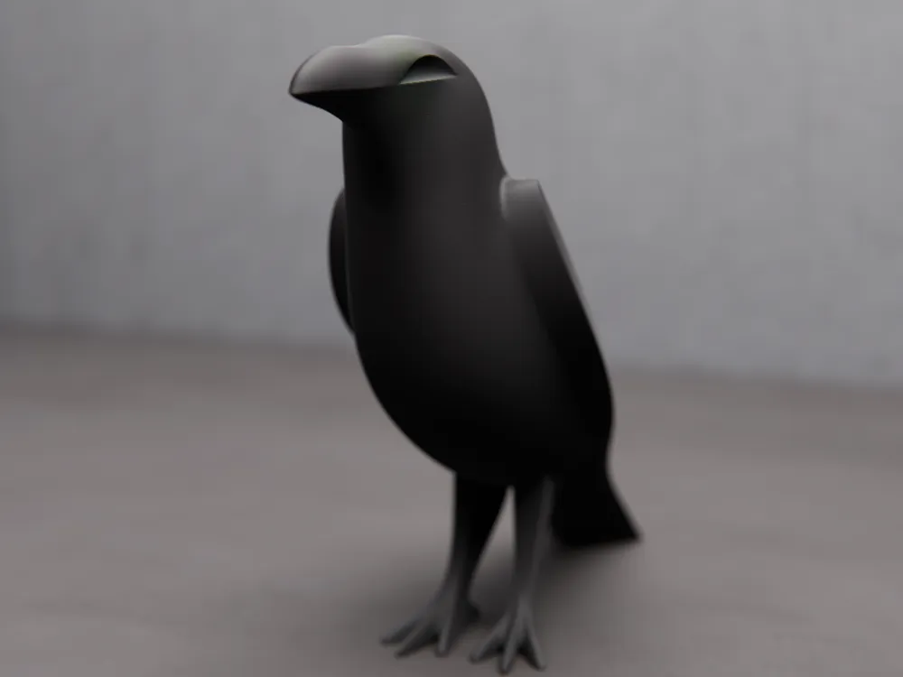 Crow by pozsar MakerWorld: Download Free 3D Models