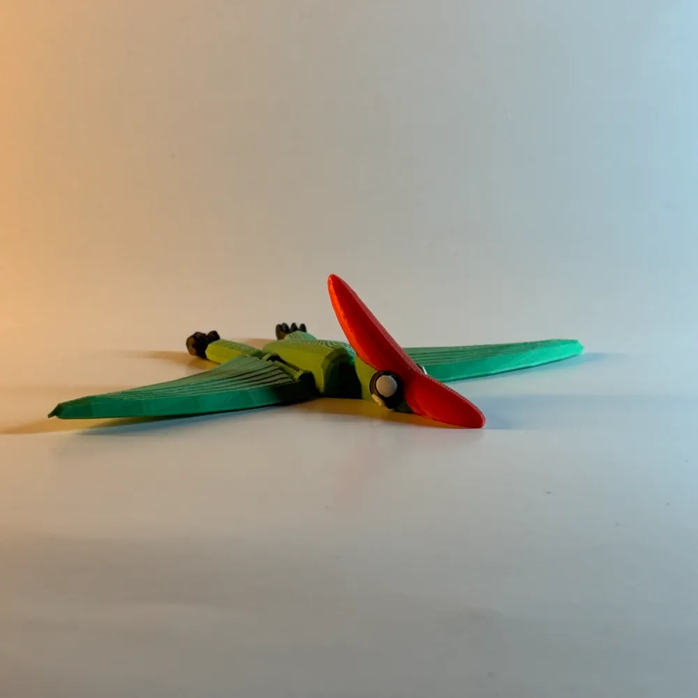 Articulated Cute Pterodactyl - Free 3D Print Model - MakerWorld
