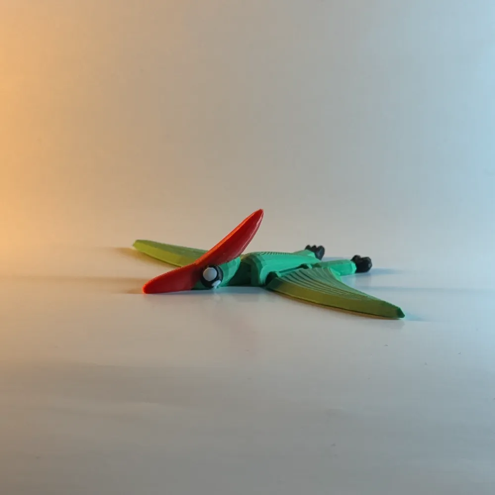 Articulated Cute Pterodactyl - Free 3D Print Model - MakerWorld