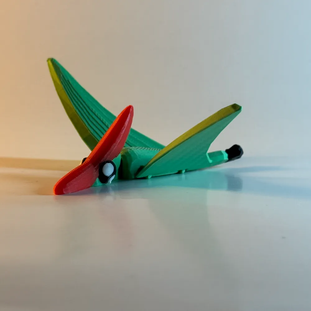 Articulated Cute Pterodactyl - Free 3D Print Model - MakerWorld