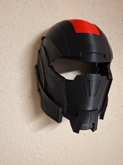 N7 Mass Effect Mask Remixed by Danny92 - MakerWorld