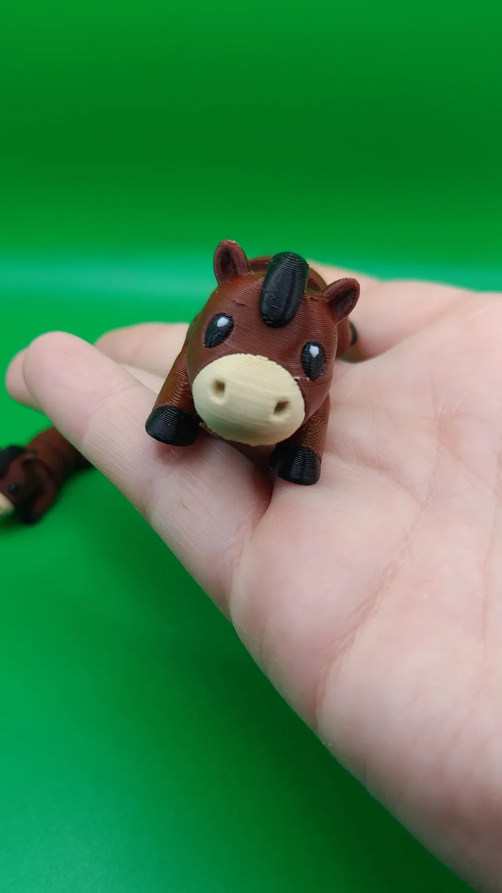 Cute flexi horse keychains and miniatures by Hikikomori3D MakerWorld ...