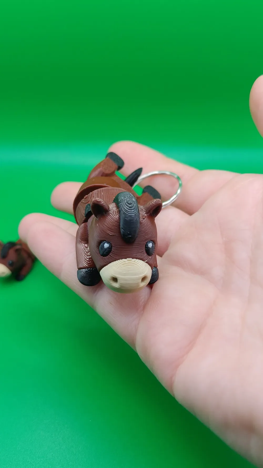 Cute flexi horse keychains and miniatures by Hikikomori3D MakerWorld ...