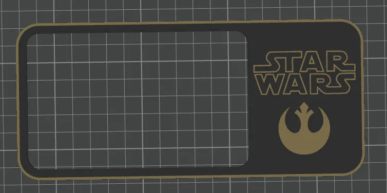 Display Frame – Star Wars P2S, X1 & H2 - Free 3D Print Model - MakerWorld