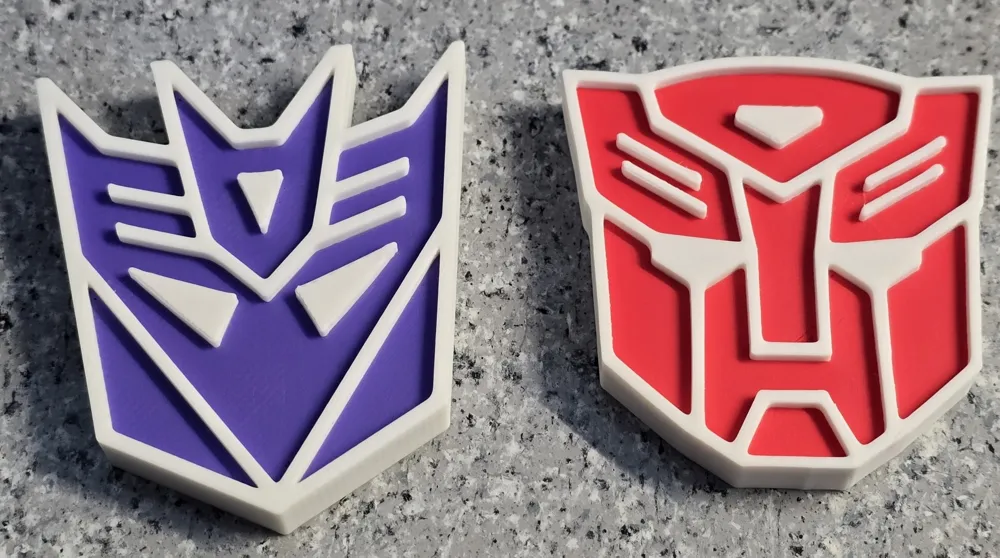 Transformers (Autobot/Decepticon) Coasters-Magnets by Rakenra ...