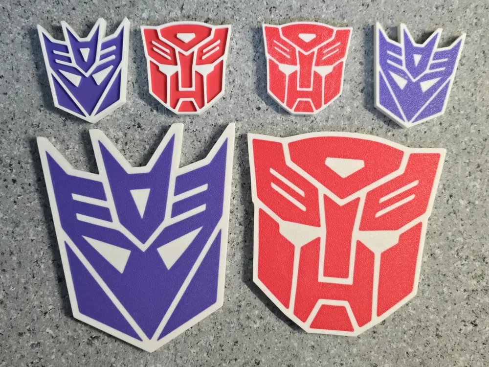 Transformers (Autobot/Decepticon) Coasters-Magnets by Rakenra ...