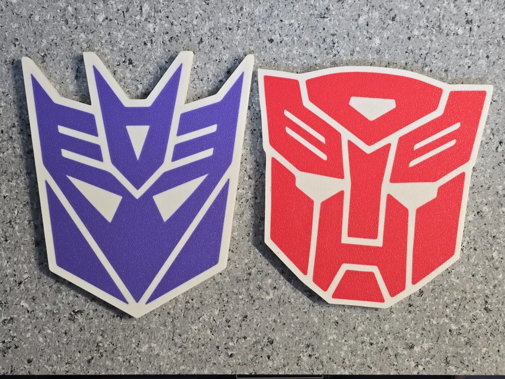 Transformers (Autobot/Decepticon) Coasters-Magnets by Rakenra ...