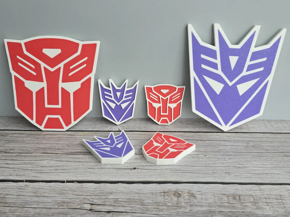 Transformers (Autobot/Decepticon) Coasters-Magnets by Rakenra ...