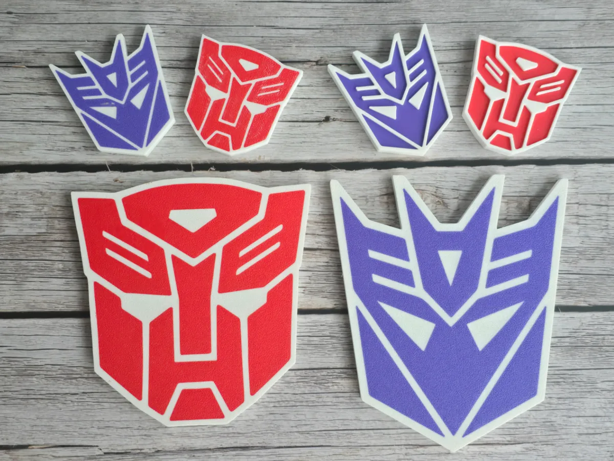 Transformers (Autobot/Decepticon) Coasters-Magnets by Rakenra ...