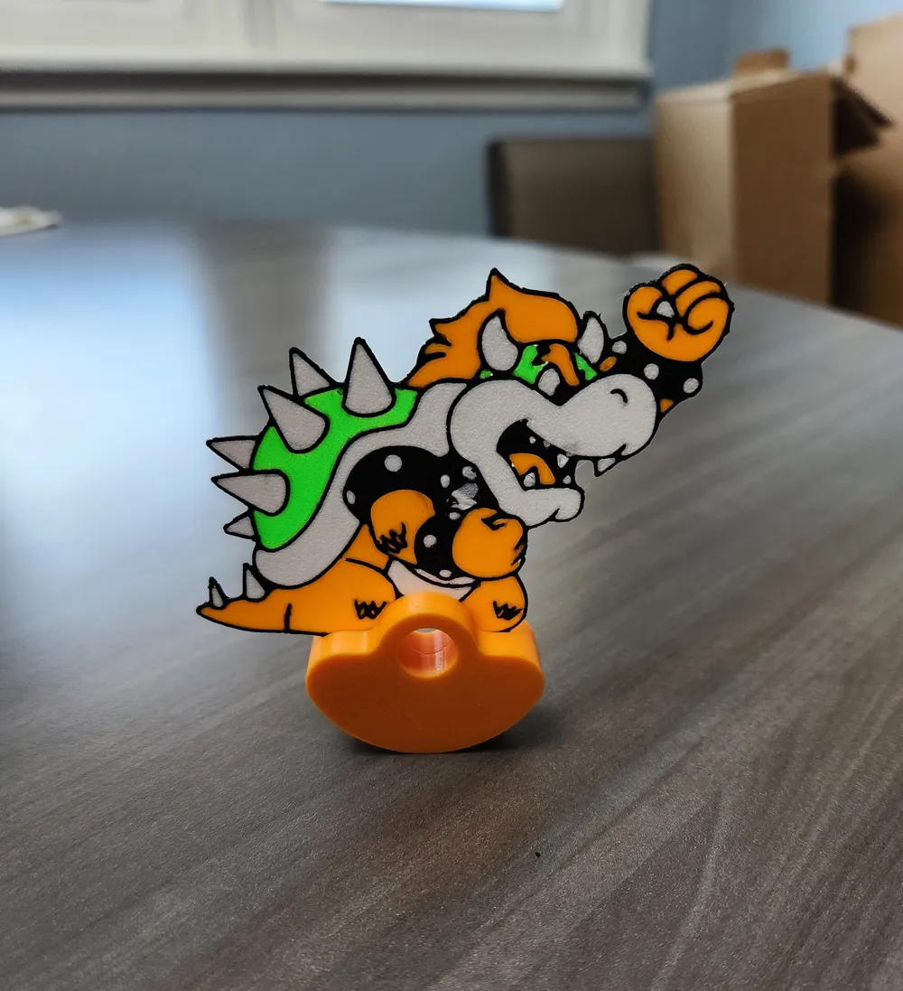 Bowser - Mario Self Balancing Toy by apruett MakerWorld: Download Free ...