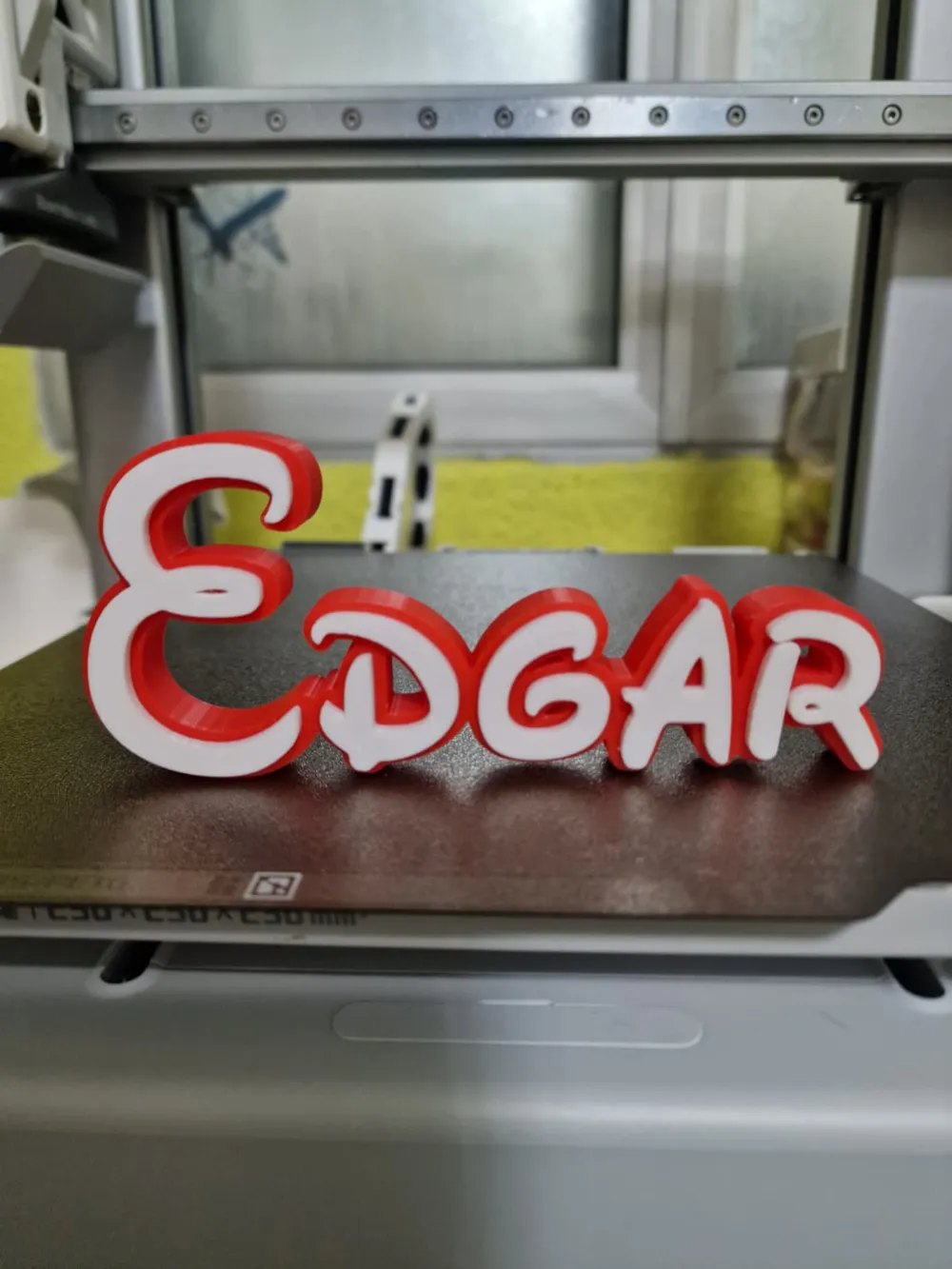 Disney Edgar room decoration word - Free 3D Print Model - MakerWorld