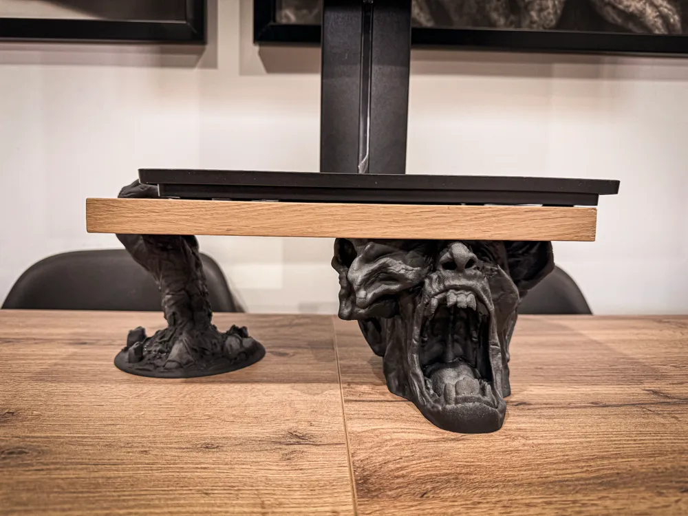 The Zombie Monitor Riser by Treddigineer MakerWorld: Download Free 3D ...