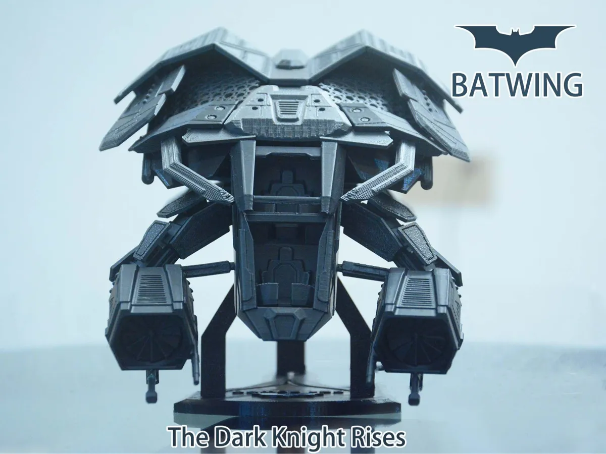 Batwing from The Dark Knight Rises - Free 3D Print Model - MakerWorld