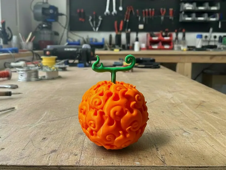 Mera Mera no Mi (Fruta Fuego-Fuego) - Modelo de impresión 3D gratuito ...