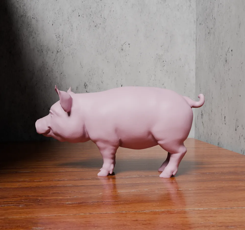 Pig - Free 3D Print Model - MakerWorld