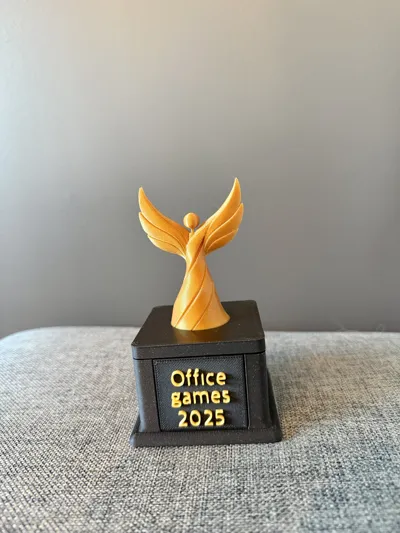 Trophinity: Divine Trophy - Free 3D Print Model - MakerWorld