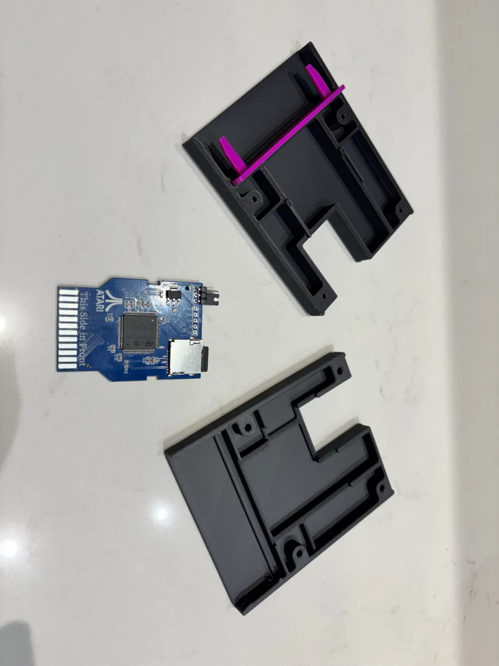Atari 2600 vcs multi cartridge emulator unocart - Free 3D Print Model ...