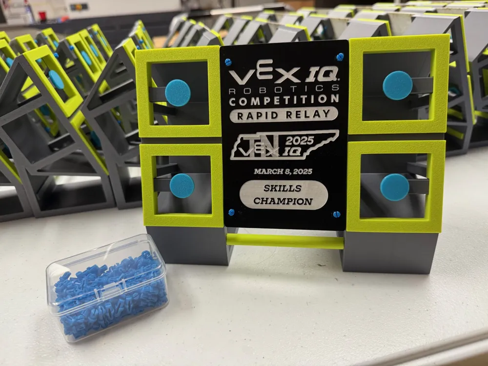 Rapid Relay VEX IQ Trophy - TN State by Wilkins Workshop MakerWorld ...
