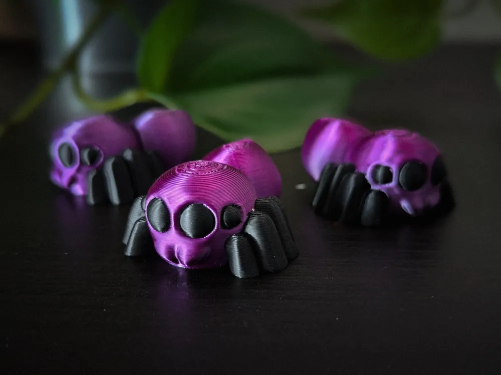 Flexi Jumping Spider - Free 3D Print Model - MakerWorld