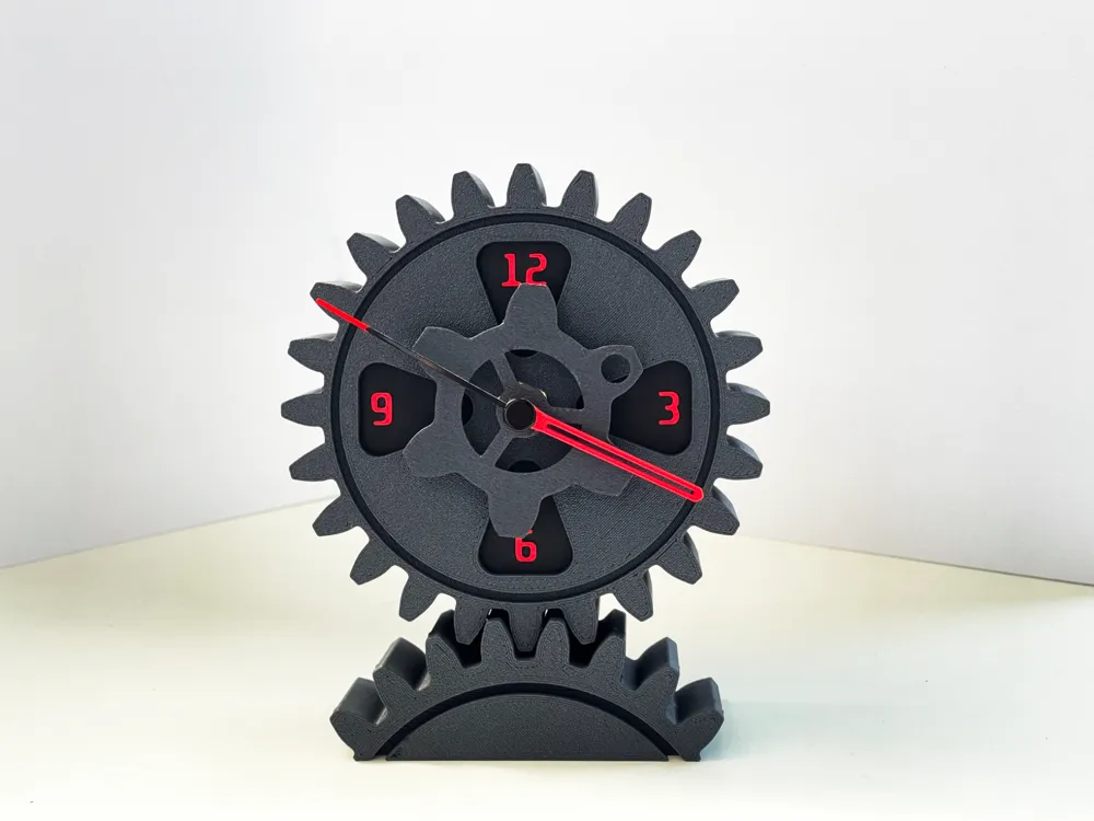 Cogs / Gears Clock by FlorinV - MakerWorld