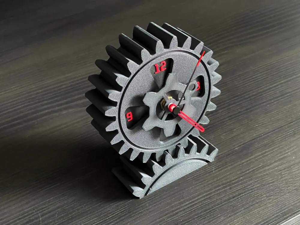 Cogs / Gears Clock by FlorinV - MakerWorld