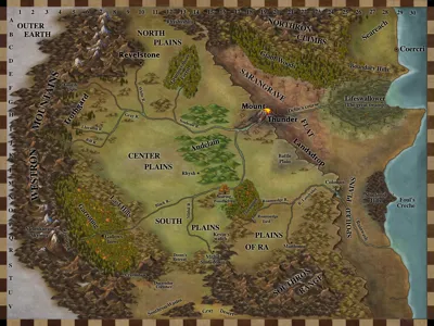The Land- chronicles of Thomas covenant map - Free 3D Print Model ...