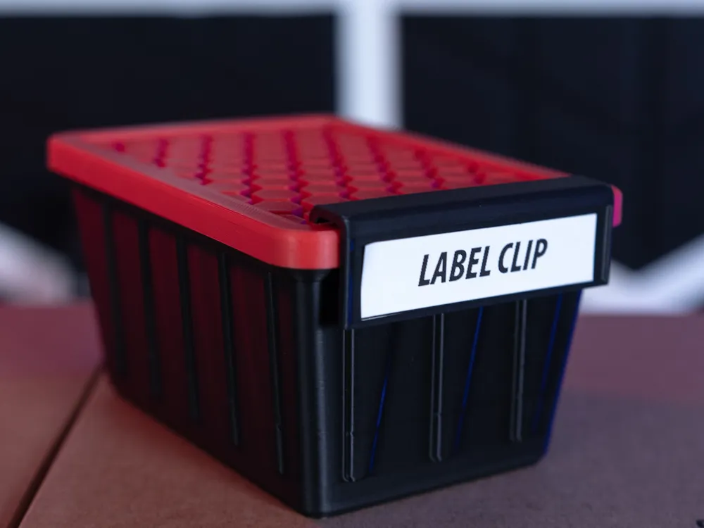 Label Clip for Teeny Totes - Free 3D Print Model - MakerWorld