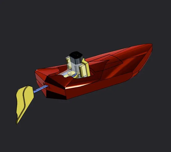 TailBlazer- Electric Fish/Boat Hybrid by Why Not Build It? - MakerWorld