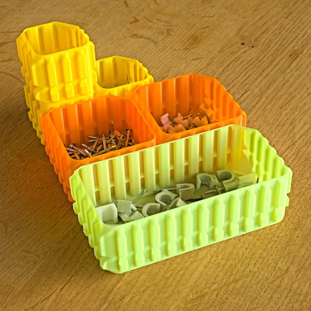 Interlocking and stackable containers V2 (vase mode) Remixed by ...