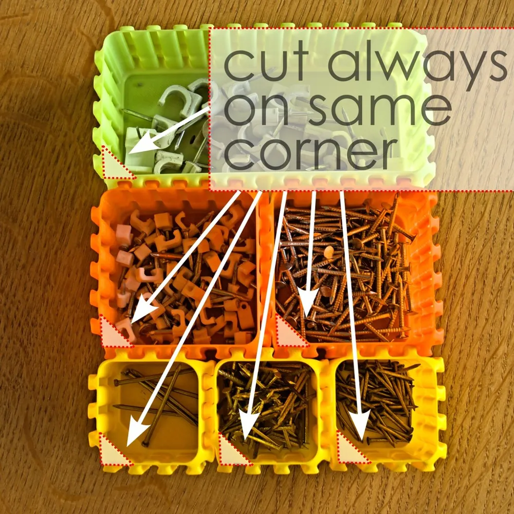 Interlocking and stackable containers V2 (vase mode) Remixed by ...
