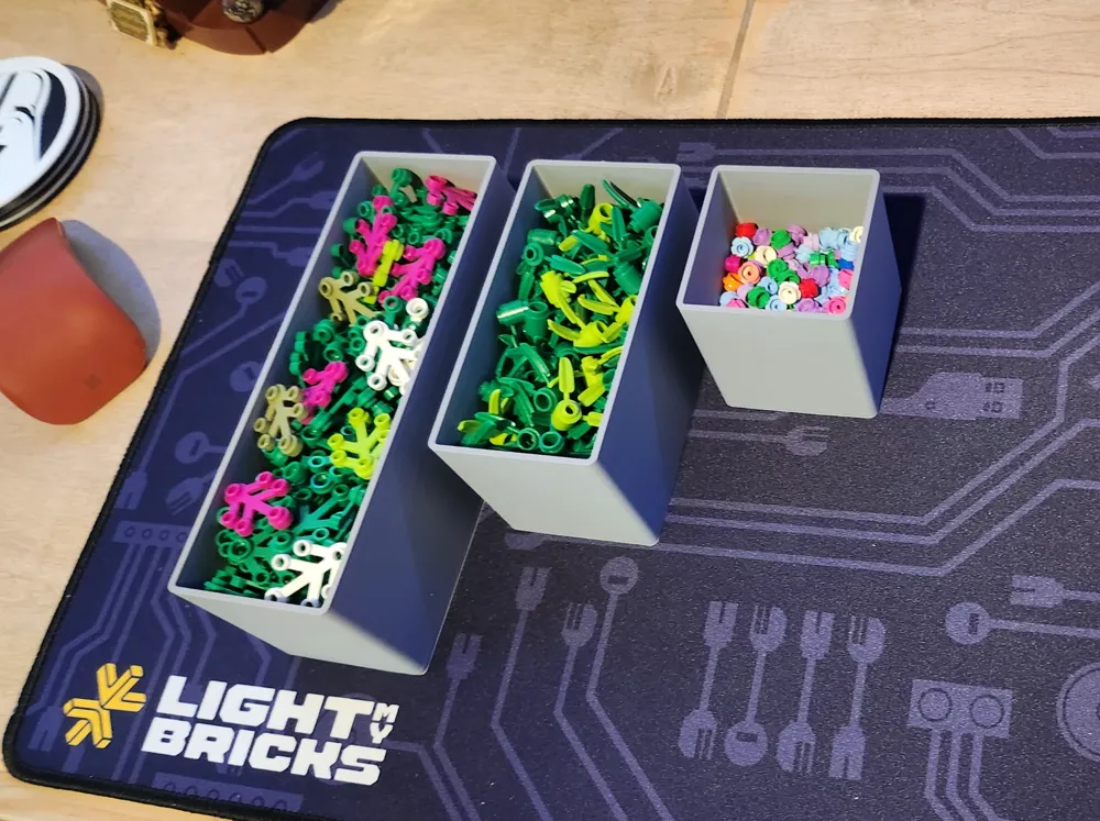 Ikea Alex Modular Insert System (Short Drawers) - Free 3D Print Model ...