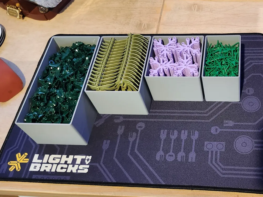 Ikea Alex Modular Insert System (Short Drawers) - Free 3D Print Model ...