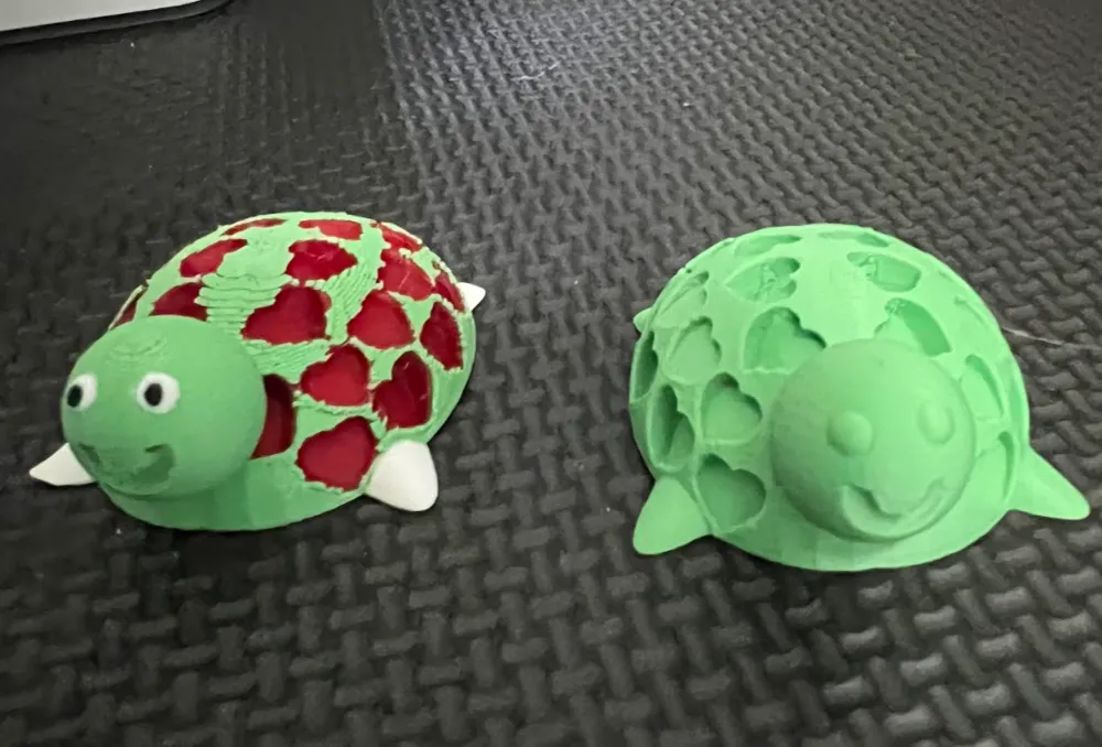 Valentine Heart Turtle - Free 3D Print Model - MakerWorld