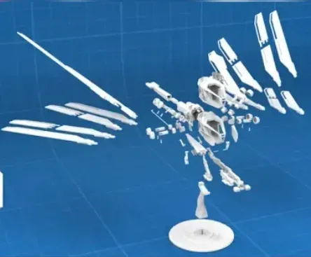Flapping Wing Aircraft (Printable on A1 mini) Remixed by 鳌拜劳大 - MakerWorld