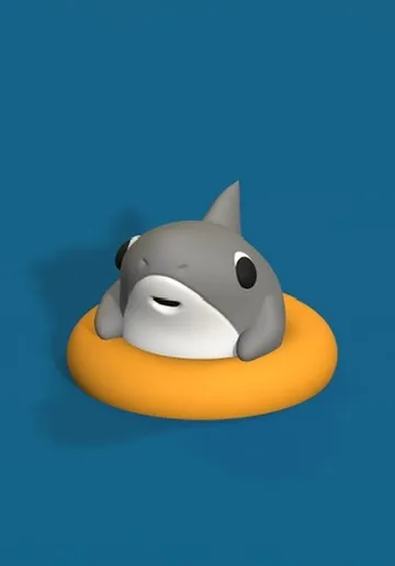 Cute Baby Shark - Free 3D Print Model - MakerWorld