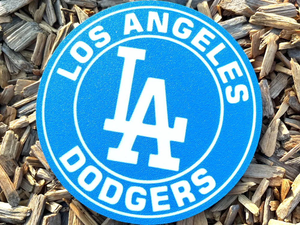 Dodgers Circle Logo - Face Down Printable Remixed by user_3204667504 ...
