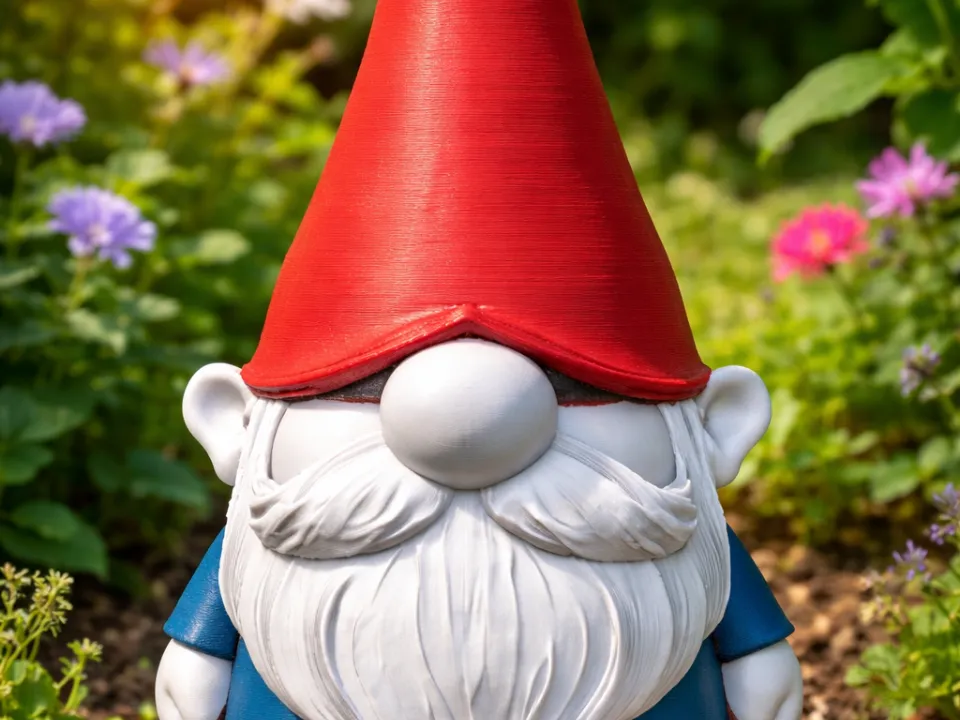 Garden Gnome - Free 3D Print Model - MakerWorld