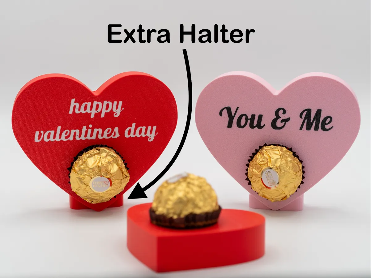 Valentine's Day Heart - Free 3D Print Model - MakerWorld