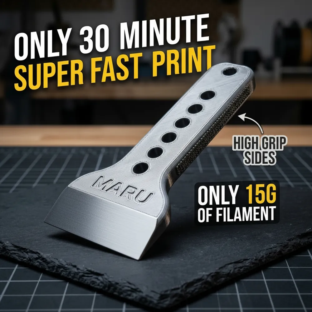 ONLY 15G! One Scraper You’ll Ever Need to Print. - Free 3D Print Model ...