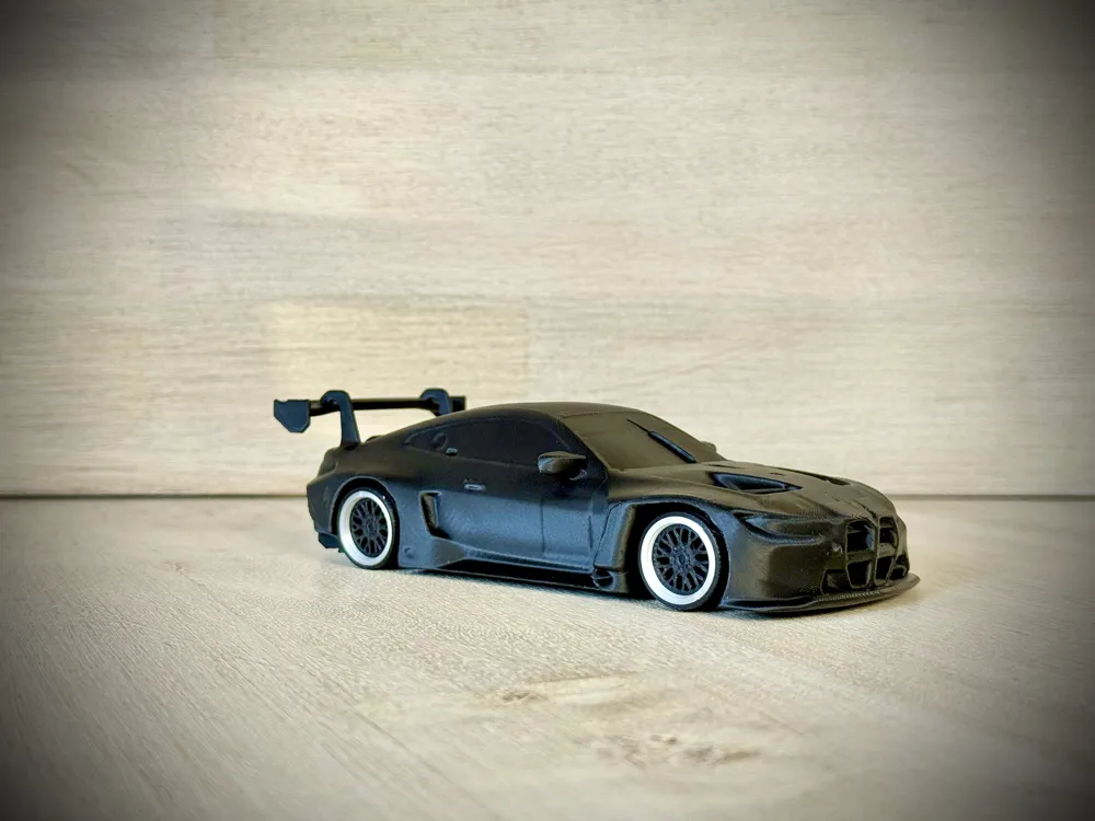 BMW M4 GT3 EVO DTM Race Car Model! - Free 3D Print Model - MakerWorld
