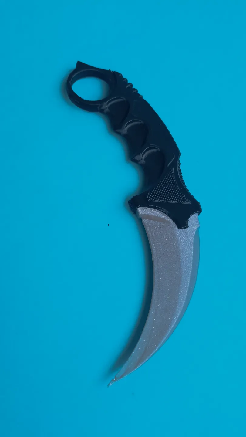 Karambit 2 parts, no AMS (CS2 Knife)counter strike Remixed by Maraktos ...