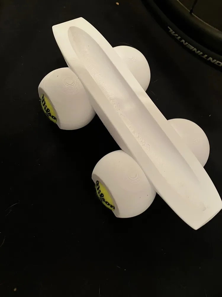 Front wheel rocker foot for dyno trainer - Free 3D Print Model - MakerWorld