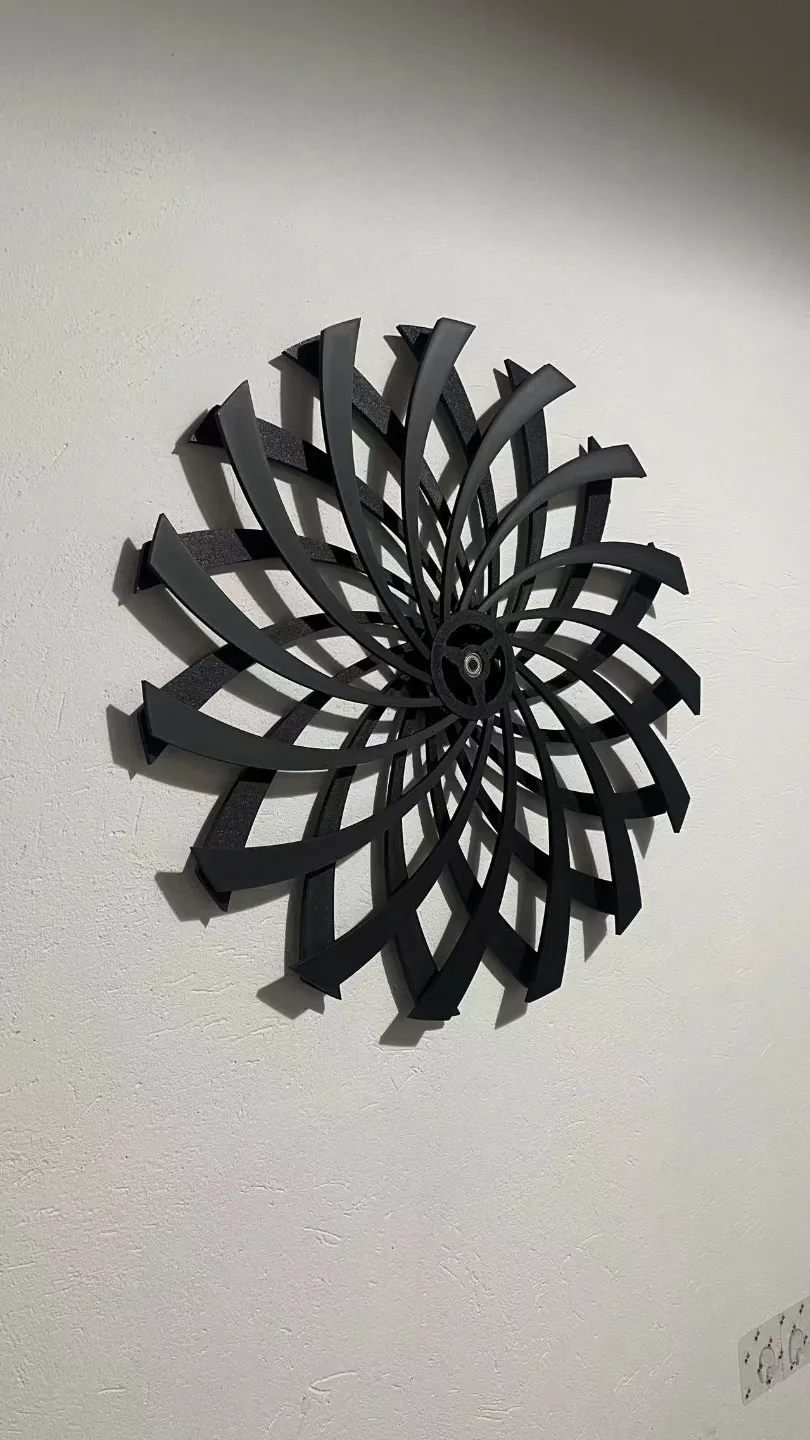 Kinetic Sculpture Kinetic Art Installation Optical Illusion Art Wall ...