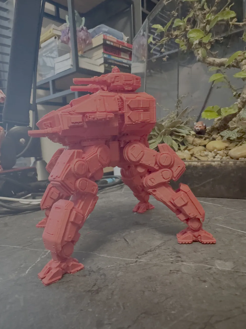 Combat Mech - Free 3D Print Model - MakerWorld