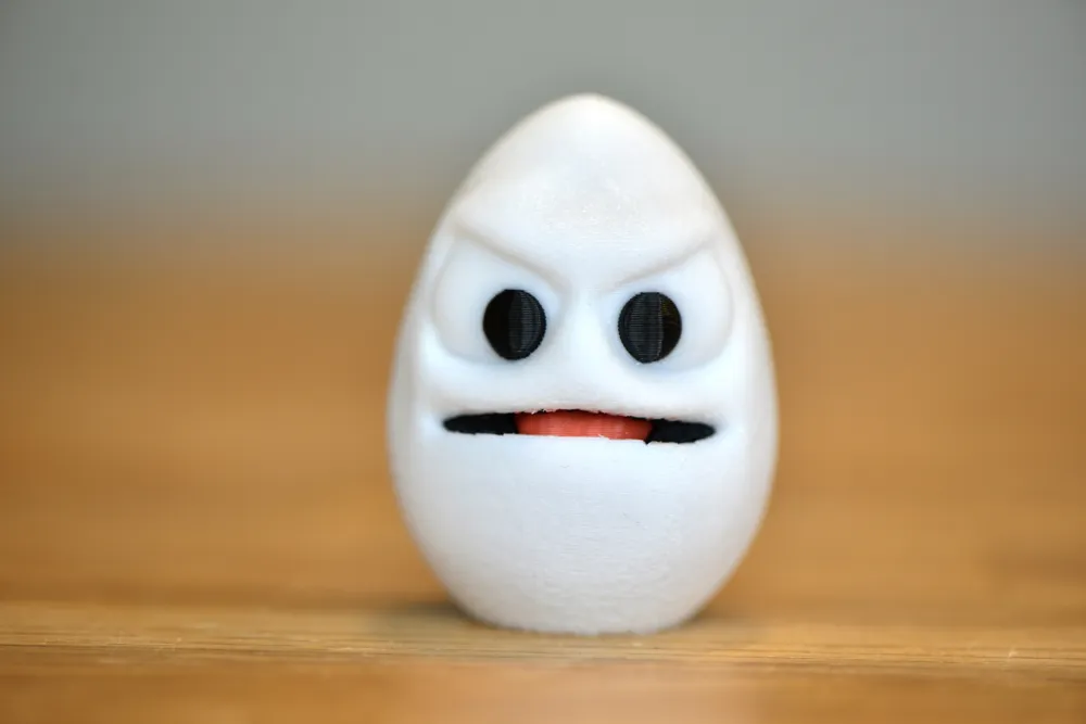 Lustige Gesichter Ostereier - Mehrfarbig (AMS) – Kostenloses 3D ...